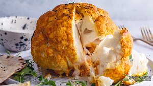 Coliflor empanizada al horno - Recetas Judias