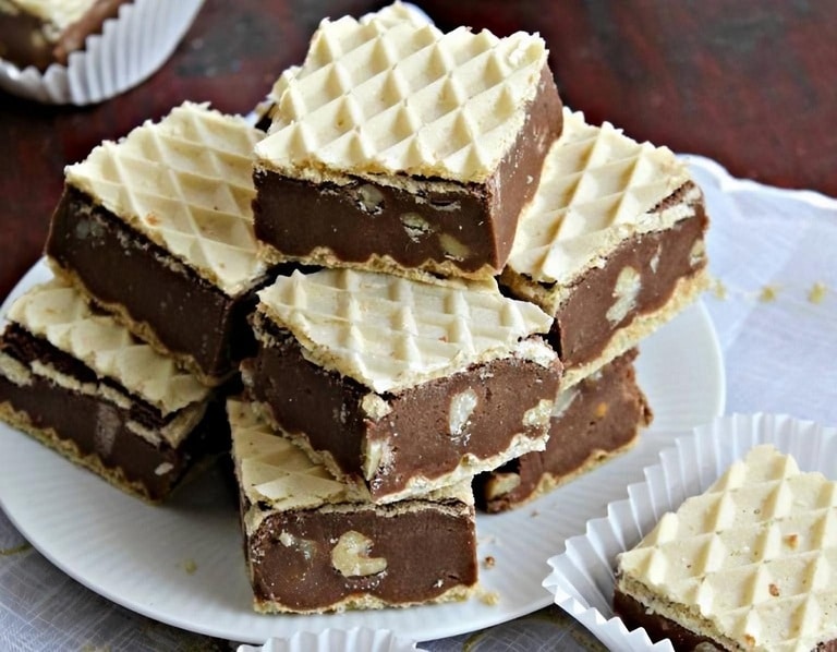 Obleas con Crema de Chocolate - Recetas Judias